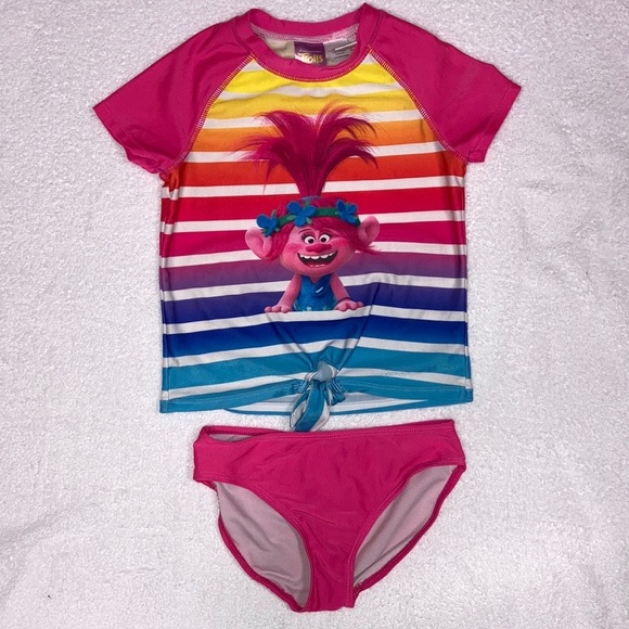 Dreamworks | Swim | 52 Dreamworld Medium 8 Trolls Bathing Suit | Poshmark